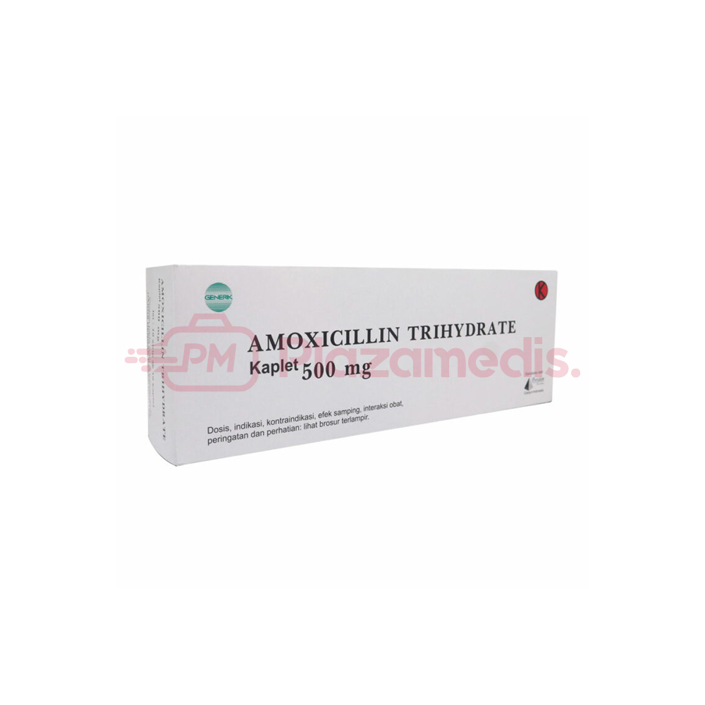 Amoxicillin 500 mg Kaplet Isi 100 PT. Cipta Viriya Guna Tangerang ...