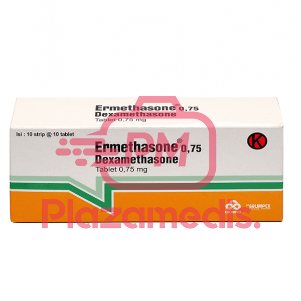 Ermethasone 0.75 mg Tablet PT. Cipta Viriya Guna Tangerang - Plaza Medis