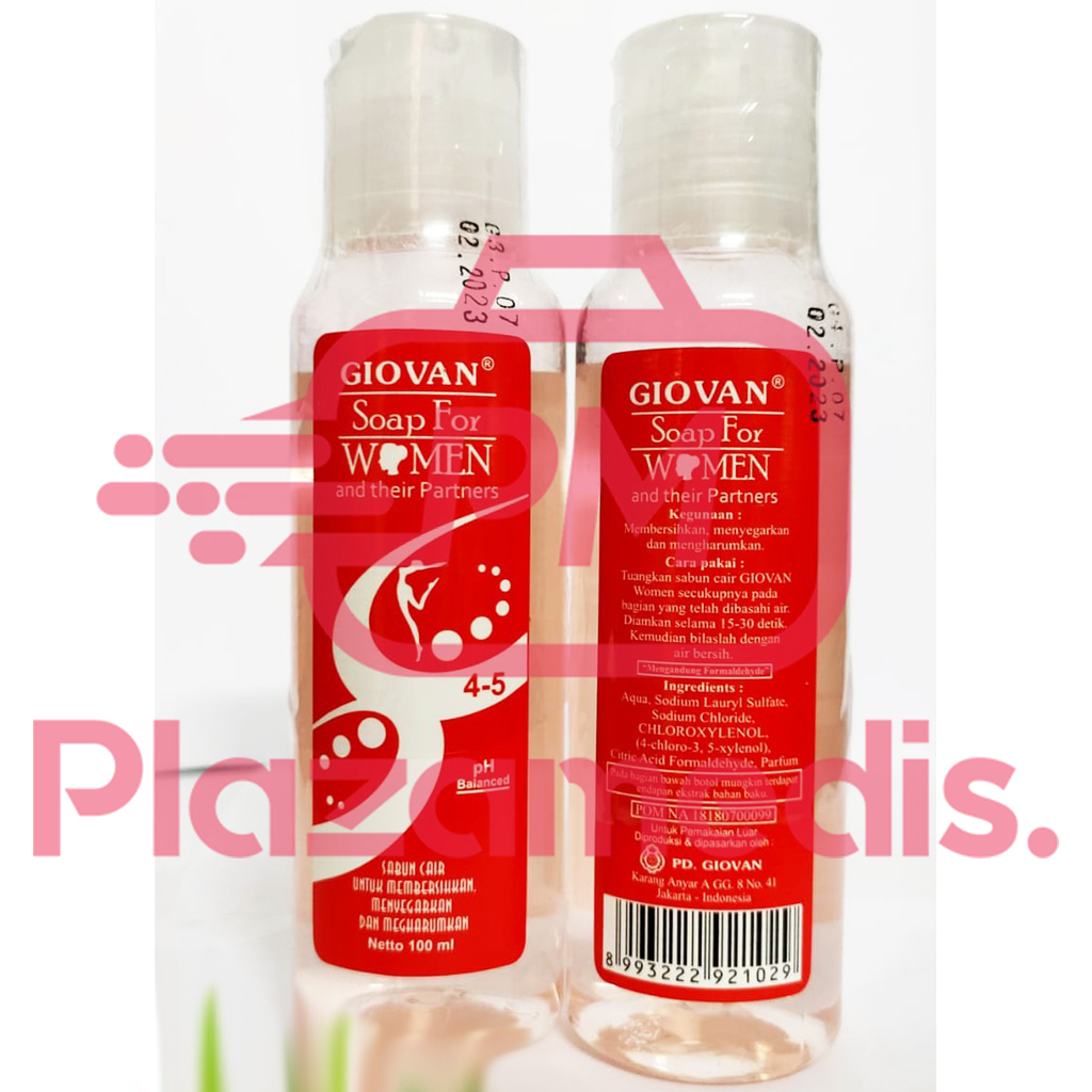 Giovan Soap For Women 100 ml PT. Cipta Viriya Guna Tangerang - Plaza Medis