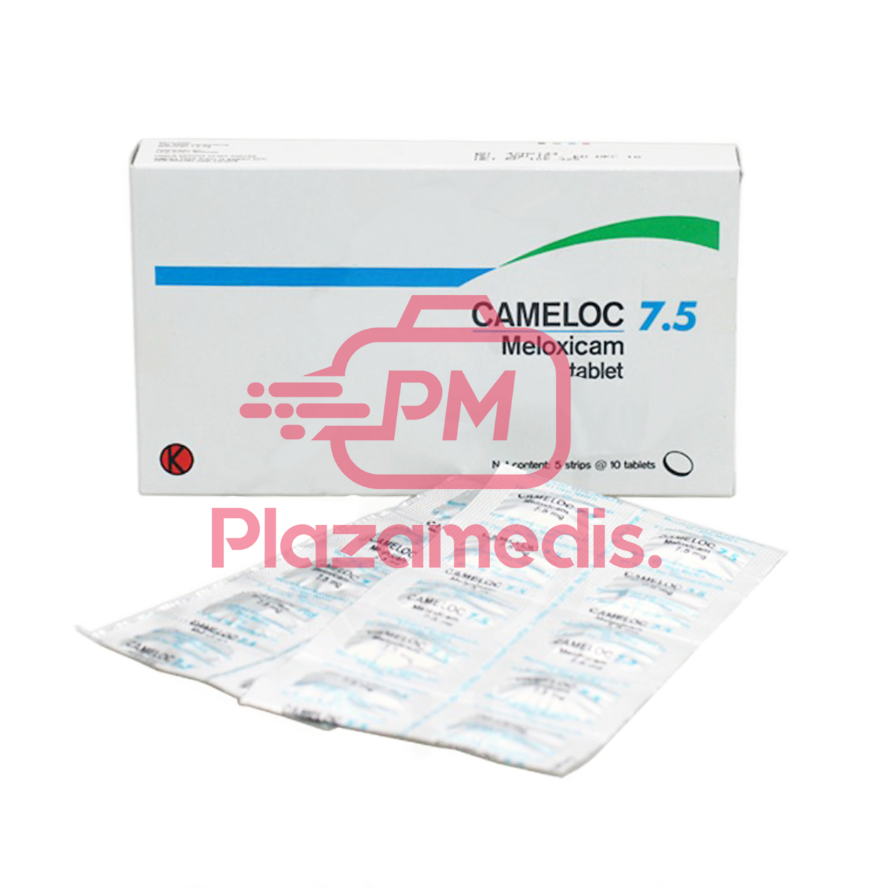Cameloc 7.5 mg Tablet PT. Cipta Viriya Guna Tangerang - Plaza Medis