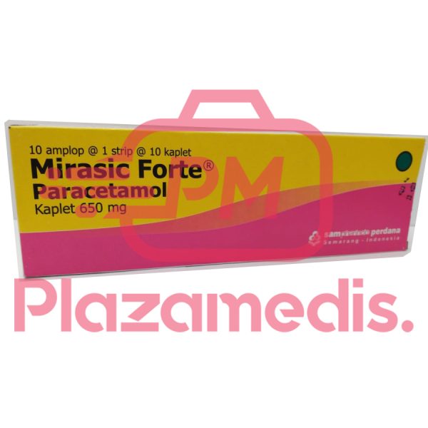 Mirasic Forte 650 mg Kaplet PT. Cipta Viriya Guna Tangerang - Plaza Medis