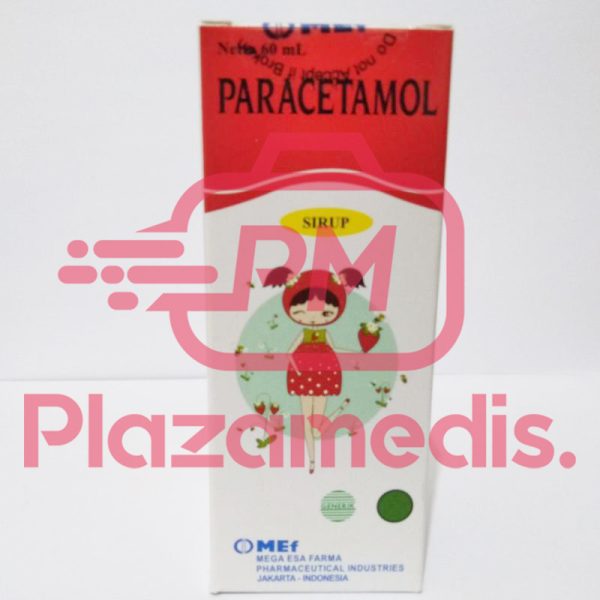 Paracetamol 60 ml Syrup PT. Cipta Viriya Guna Tangerang - Plaza Medis